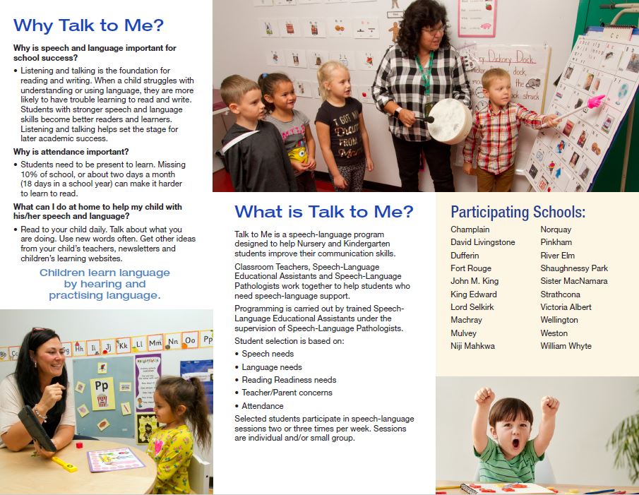 Talk To Me Program