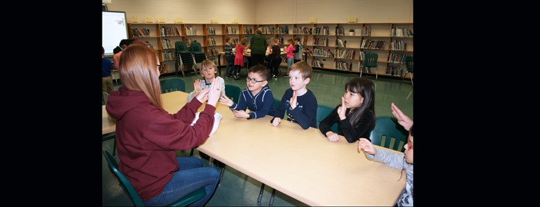 Lord Roberts students explore alternative communication