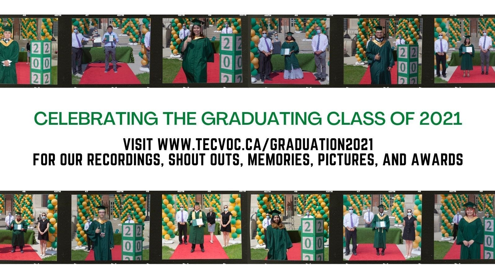 Congratulations Tec-Voc Graduates 2021