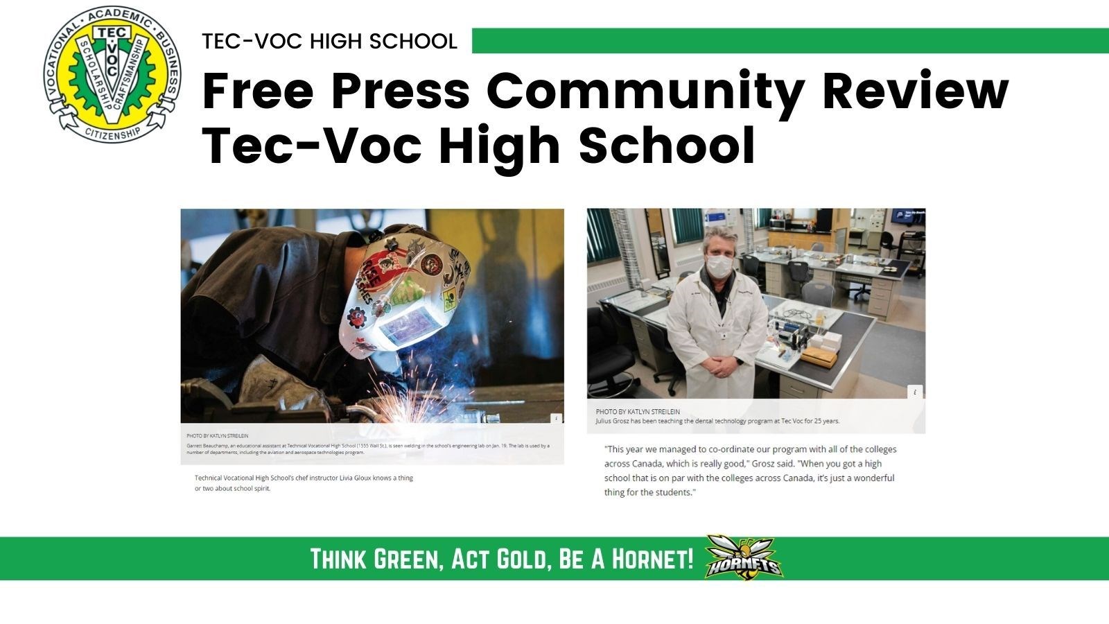 Free Press Community Review - Tec-Voc High School