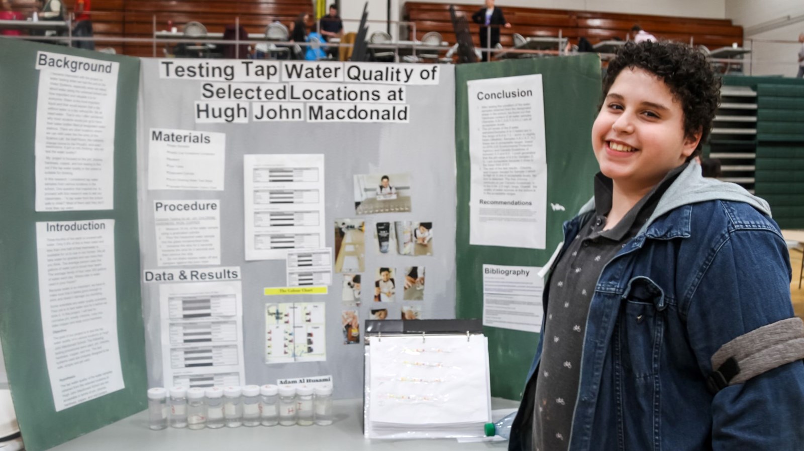The Falcons’ Science Fair Journey