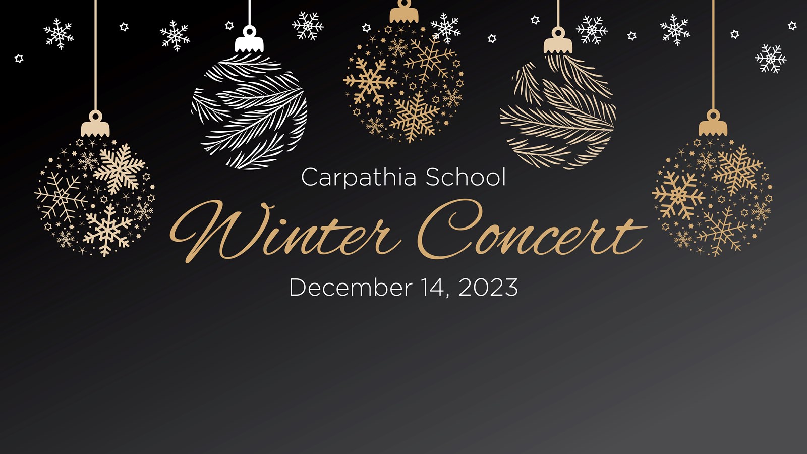 Carpathia School Winter Concert 2023