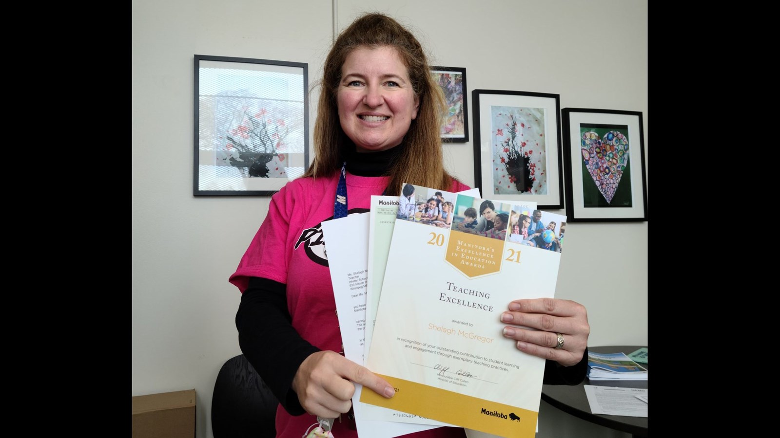 Inkster teacher earns Excellence in Education Award