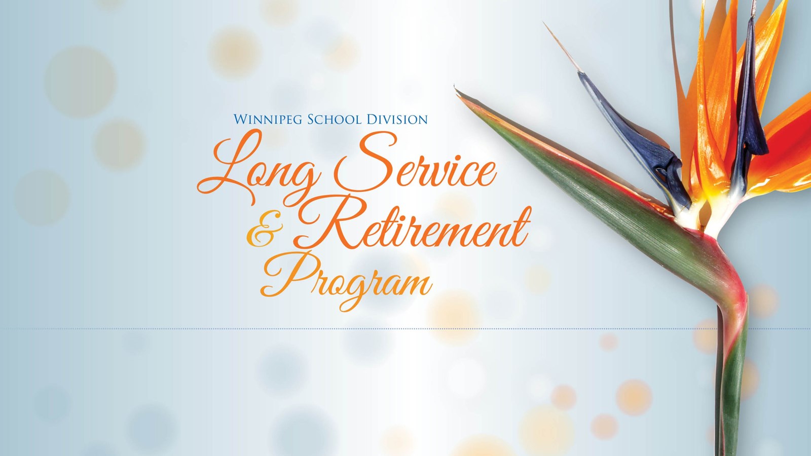 WSD Long Service and Retirement Program