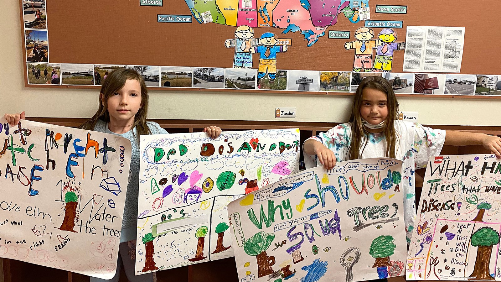 Lord Selkirk students think globally, act locally