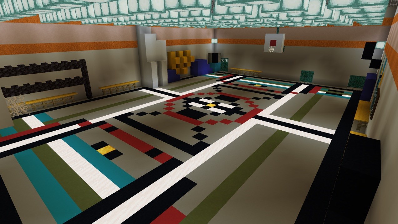 River Elm makes Minecraft model of school